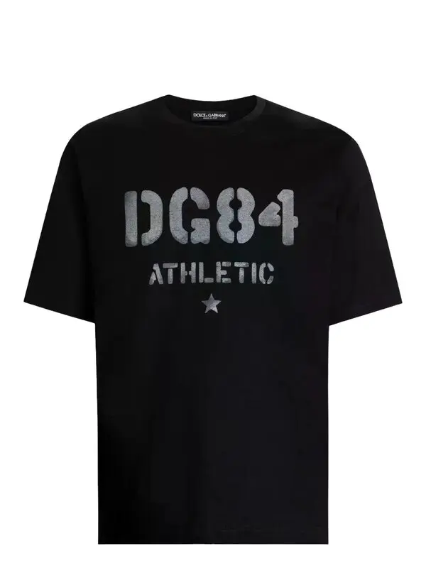 Dolce & Gabbana Logo-motif T-shirt - Black