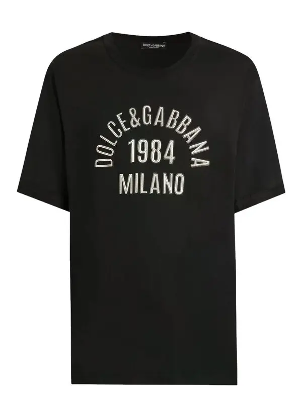 Dolce & Gabbana Logo T-shirt - Black