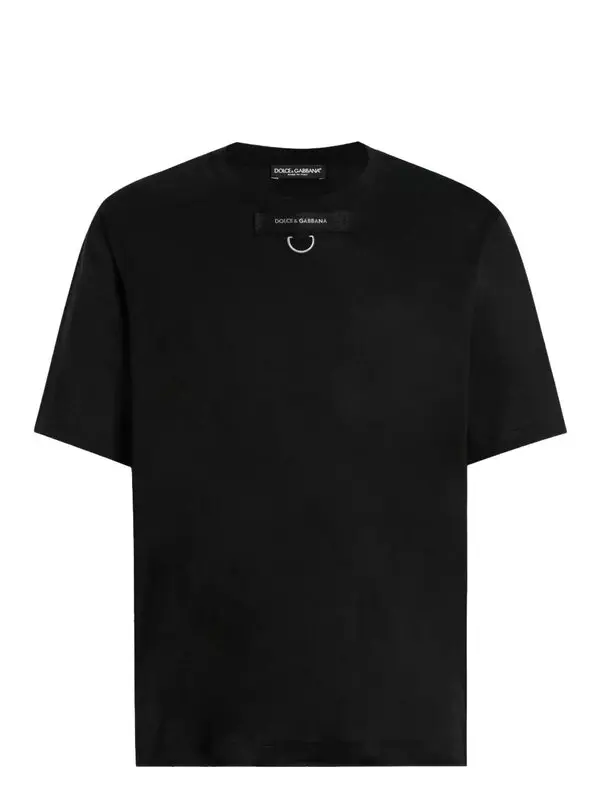 Dolce & Gabbana D-ring T-shirt - Black