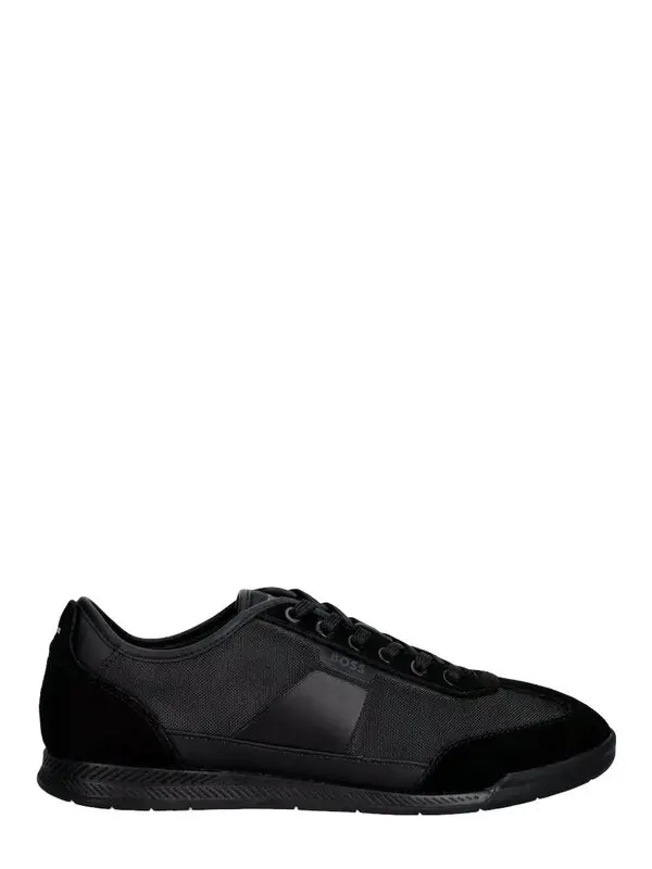 BOSS Nitan Lace-up Sneakers - Black