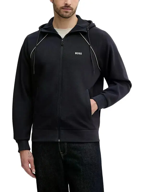 BOSS Zip-up Hoodie - Blue