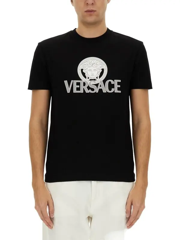 Versace Jersey T-shirt - Black