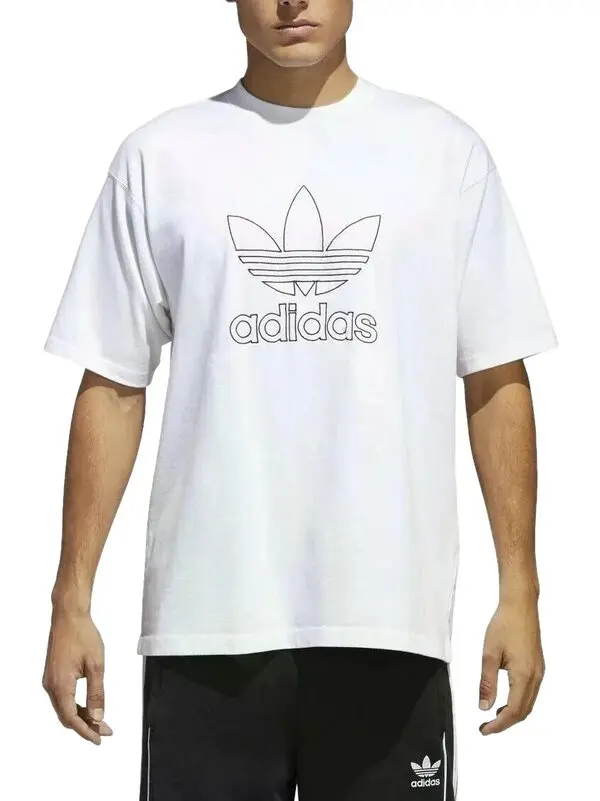Adidas Logo-detail T-shirt - White