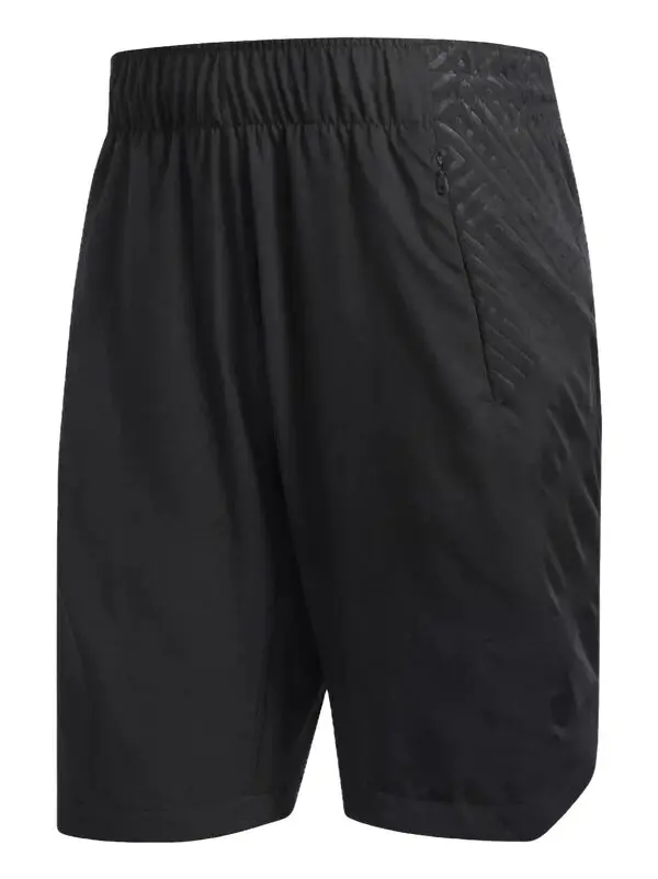 Adidas Zip-pocket Track Shorts - Black