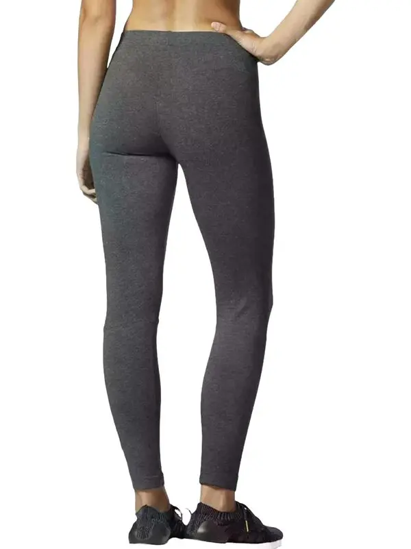 Adidas Logo-print Leggings - Grey
