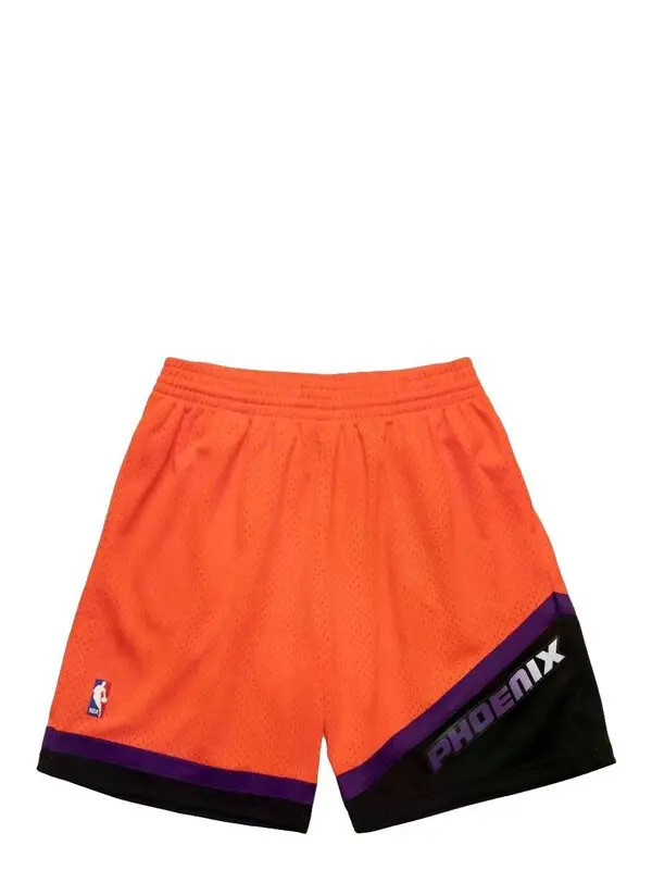 Mitchell & Ness Nba Reload 2.0 Swingman Shorts - Orange