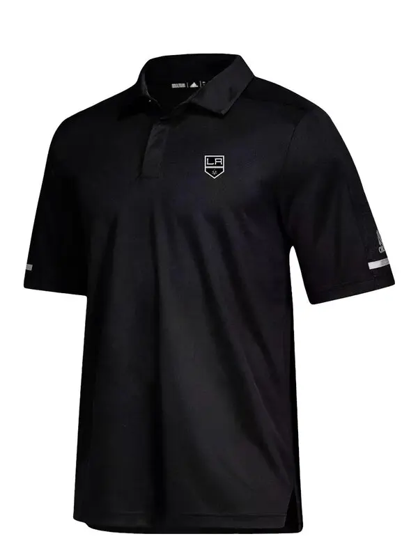 Adidas Logo Polo Shirt - Black