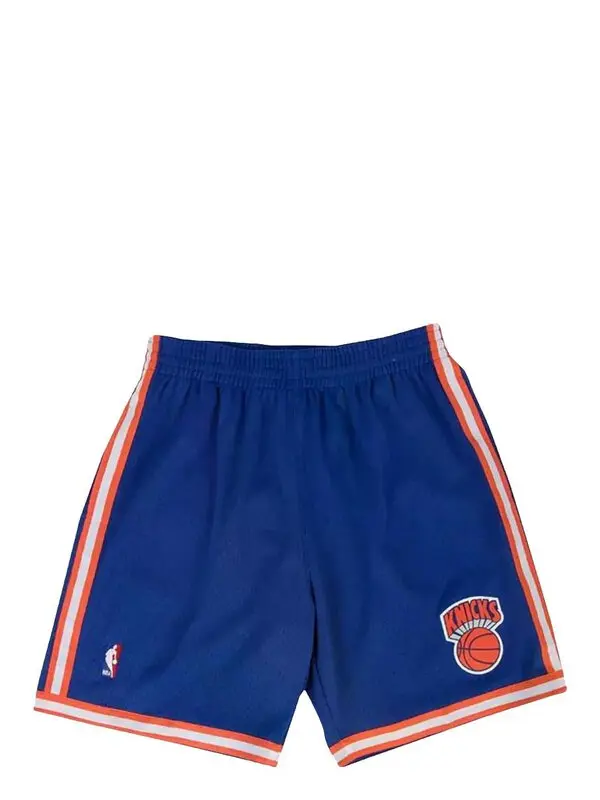 Mitchell & Ness Nba Swingman Road Shorts - Blue