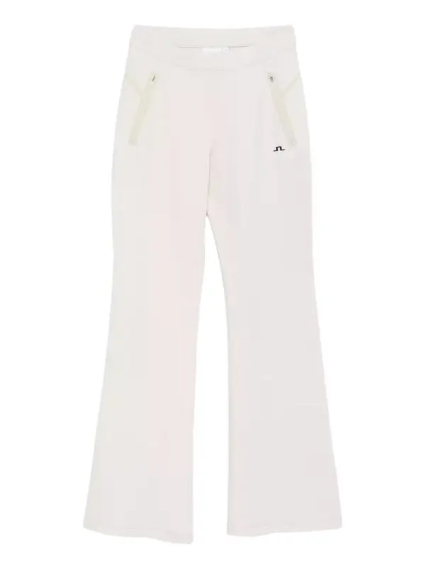 J. Lindeberg Aura Flared Track Pants - Neutrals
