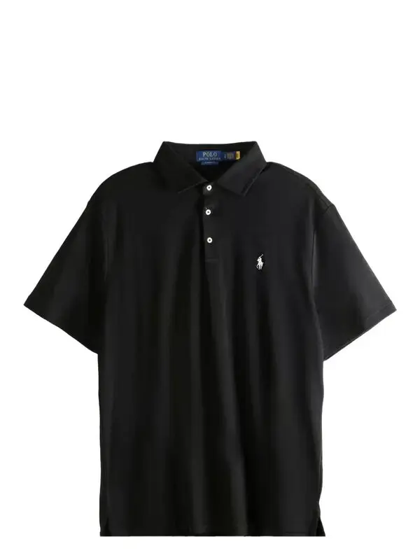 Polo Ralph Lauren Polo Pony-embroidered Polo Shirt - Black