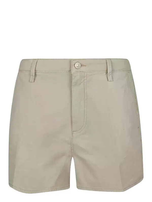 7 For All Mankind Zip-fastening Denim Shorts - Neutrals