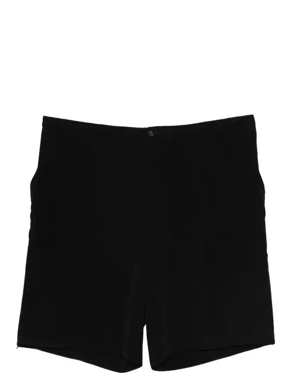 Yohji Yamamoto Side-pocket Shorts - Black