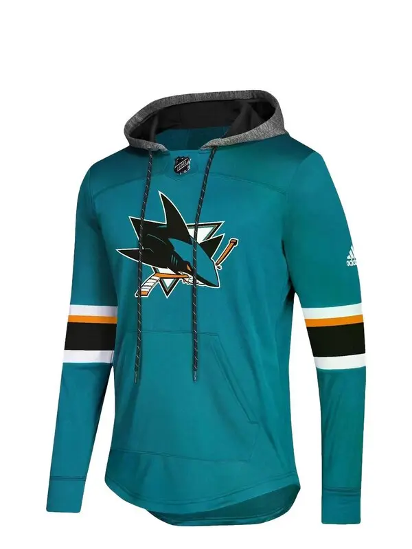 Adidas Nhl San Jose Sharks Hoodie - Blue