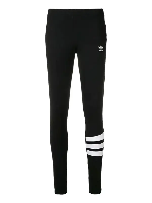 Adidas Originals Three Stripes Leggings - Black