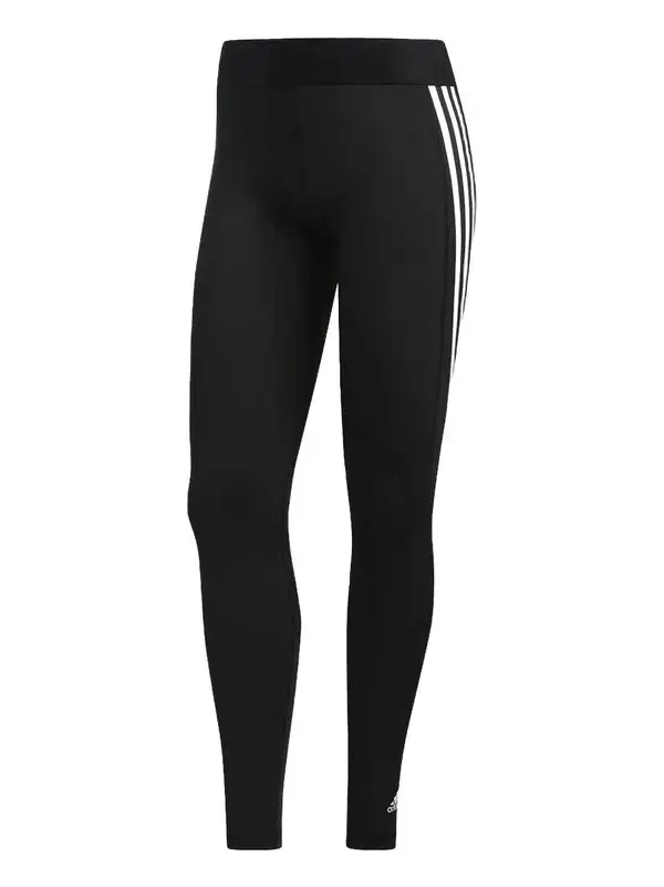Adidas Aphaskin Stripes-detail Leggings - Black