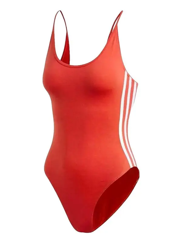 Adidas Originals Cotton Bodysuit - Red