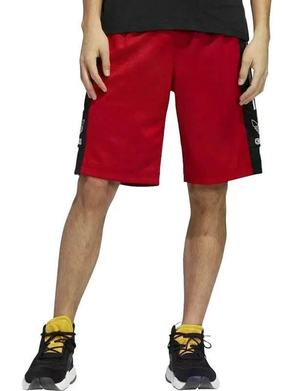 Adidas Outline Shorts - Red