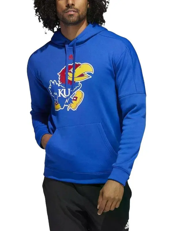 Adidas Kansas Jayhawks Hoodie - Blue