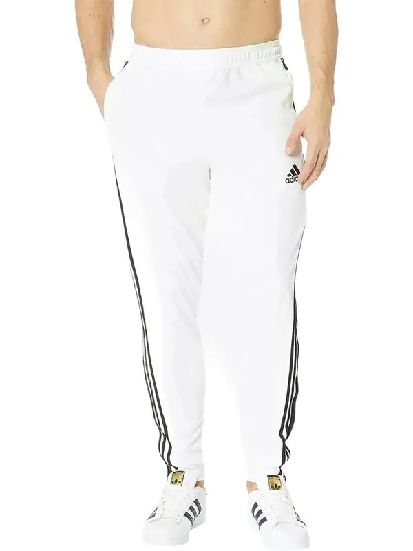 Adidas Elasticated-waistband Track Pants - White
