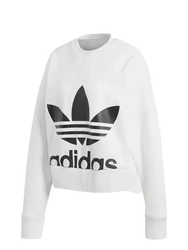 Adidas Trefoil Sweatshirt - White