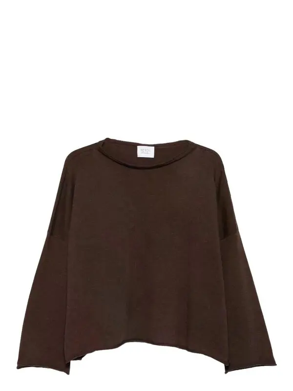 BEYOU Raw-cut Knitwear - Brown