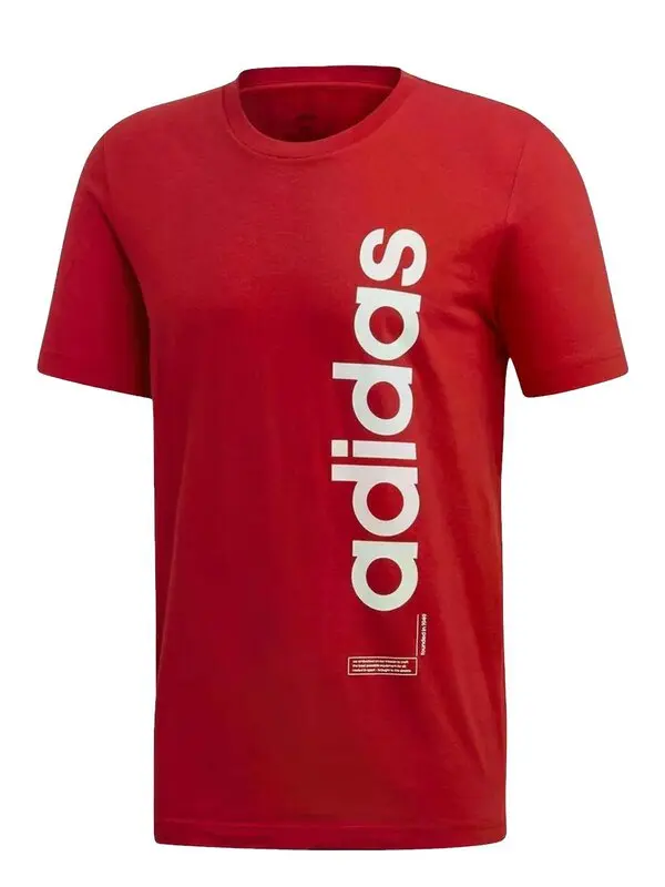 Adidas Logo-print T-shirt - Red