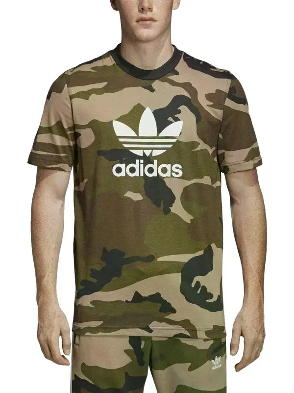 Adidas Camo T-shirt - Green