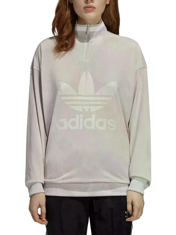 Adidas Half-zip Sweatshirt - Neutrals