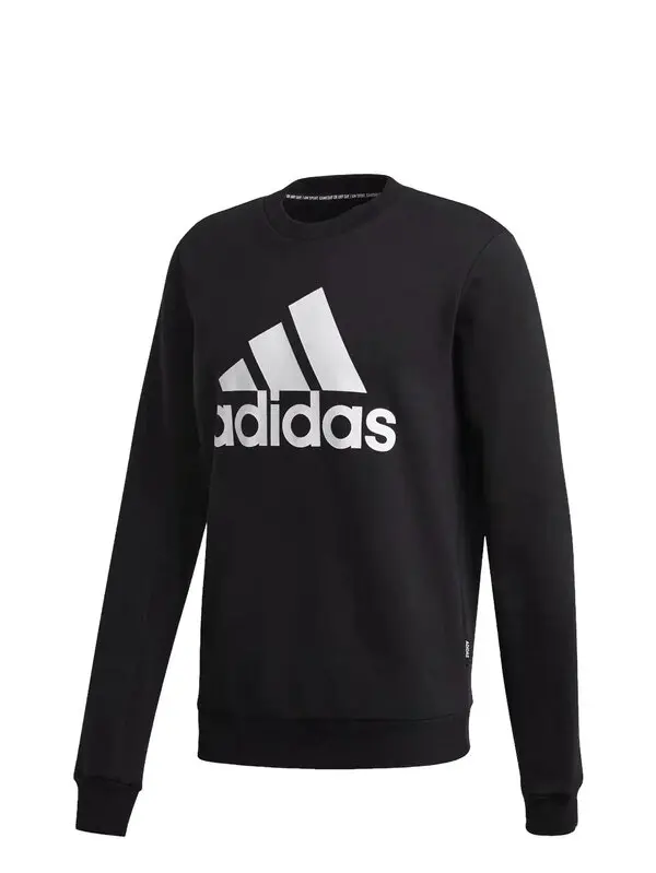 Adidas Badge Of Sport Fleece Sweatshirt - Black