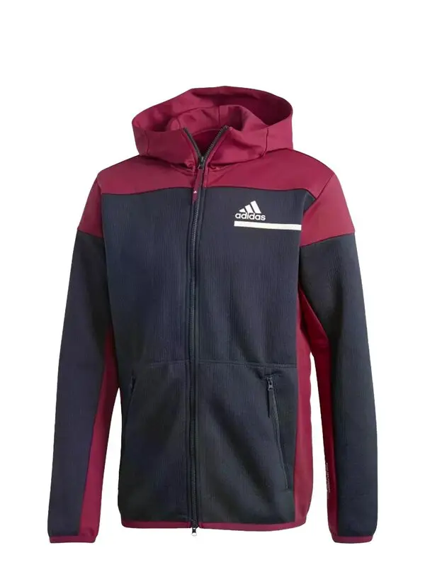 Adidas Full-zip Hoodie - Blue