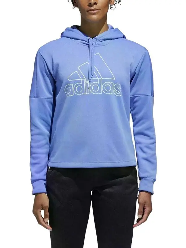 Adidas Hooded Sweatshirt - Blue