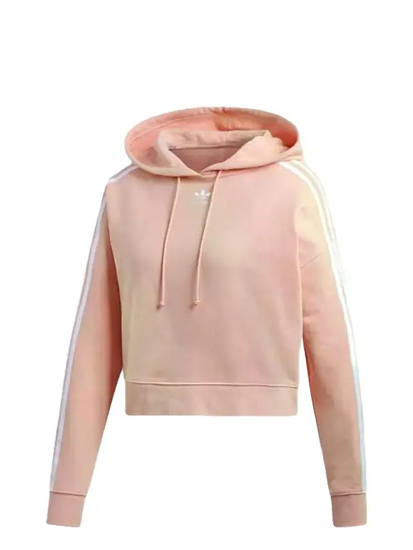 Adidas Cropped Hoodie - Pink