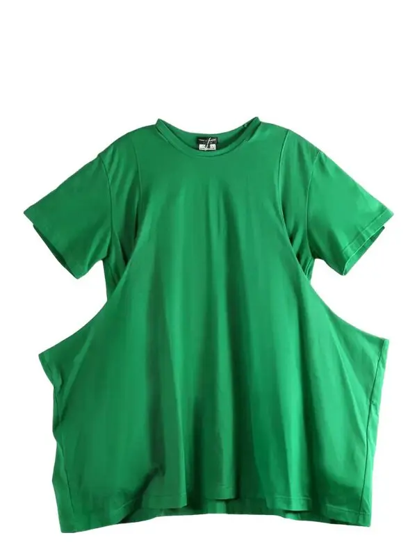 Comme Des Garçons Cut-out T-shirt - Green