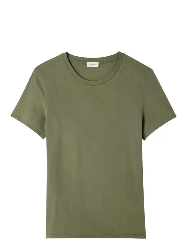 American Vintage Gamipy Round-neck T-shirt - Green