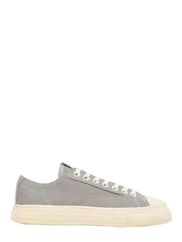 Mihara Yasuhiro Past Sole Topstitched Sneakers - Grey
