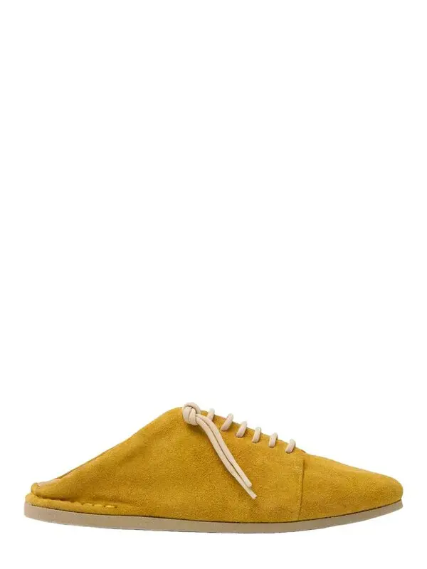 Marsèll Sancrespella Lace-up Mules - Yellow