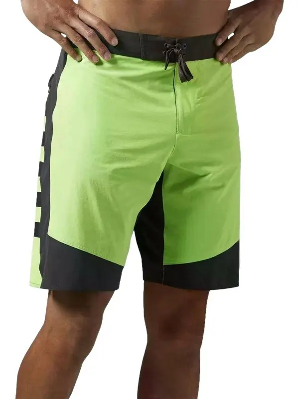 REEBOK Cordura Panelled Shorts - Green