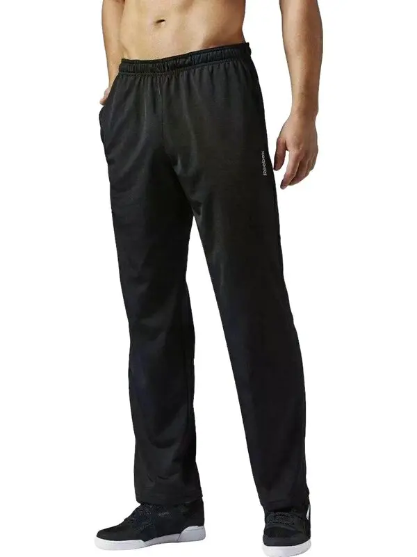 REEBOK Elasticated-waist Track Pants - Black