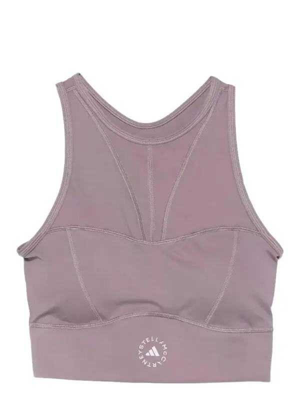 Adidas X Stella Mccartney Panelled Top - Purple
