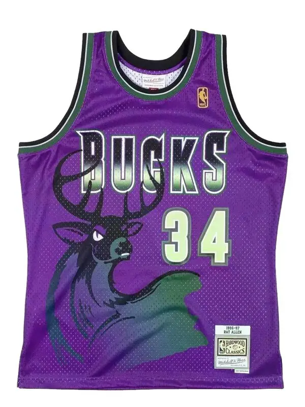 Mitchell & Ness Ray Allen Jersey - Purple