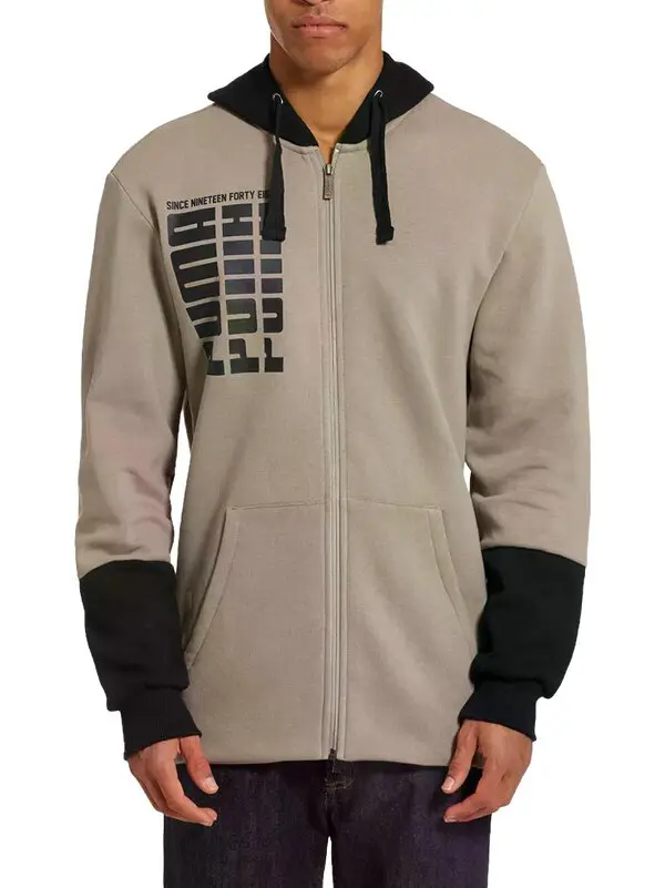 PUMA Zip-up Hoodie - Neutrals