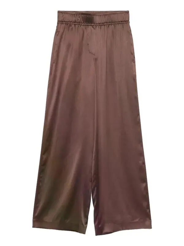 Brunello Cucinelli Elasticated Trousers - Brown