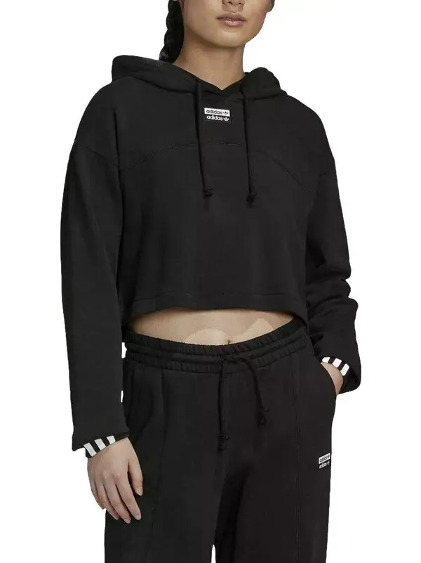 Adidas Logo Hoodie - Black