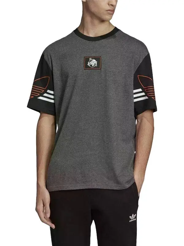Adidas Colourblock Sprt T-shirt - Grey
