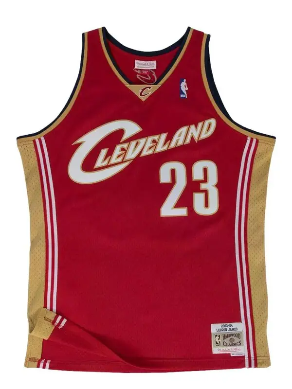 Mitchell & Ness Nba Lebron James 2003 Cleveland Cavaliers Vest - Red