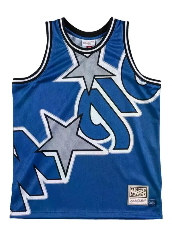 Mitchell & Ness X Nba Orlando Magic Big Face Jersey - Blue
