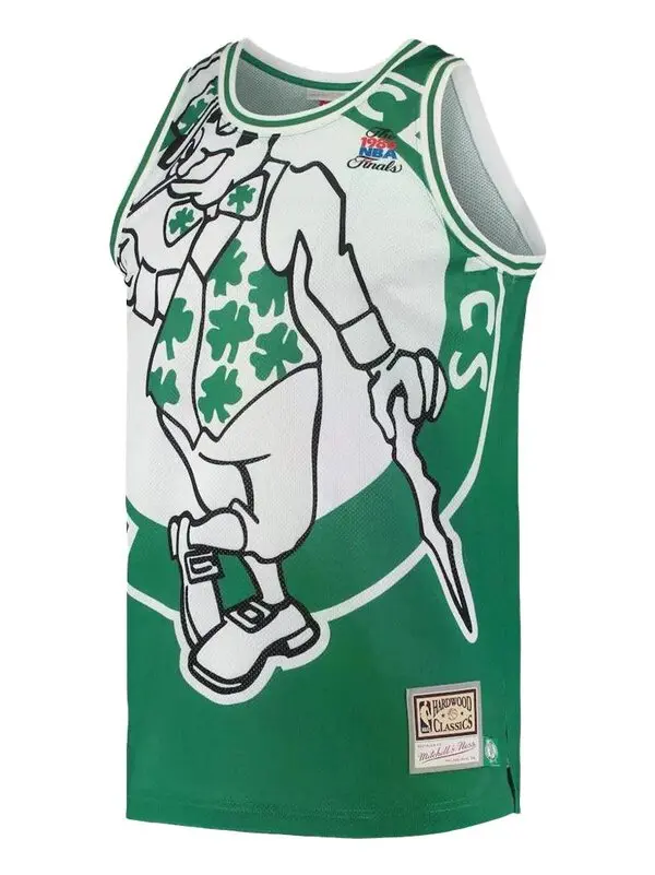 Mitchell & Ness X Nba Boston Celtics Big Face Jersey - Green
