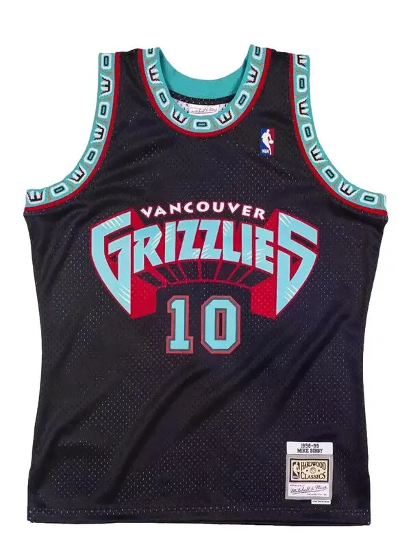 Mitchell & Ness X Nba Mike Bibby Reload Swingman 1998 Vancouver Grizzlies Tank Top - Black