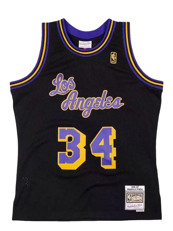 Mitchell & Ness Nba Los Angeles Lakers Shaquille O’neal Swingman Jersey - Black