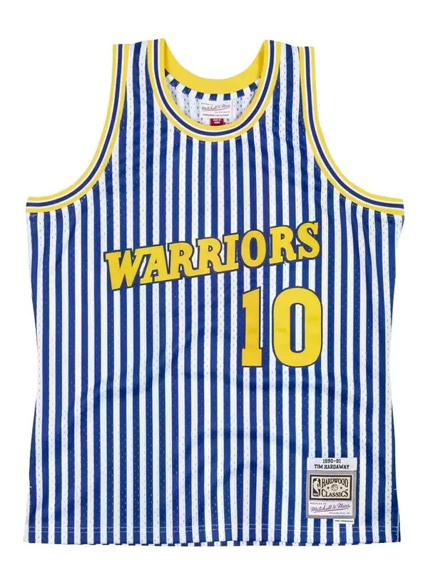 Mitchell & Ness Nba Golden State Warriors 1990 Tim Hardaway Jersey - Blue